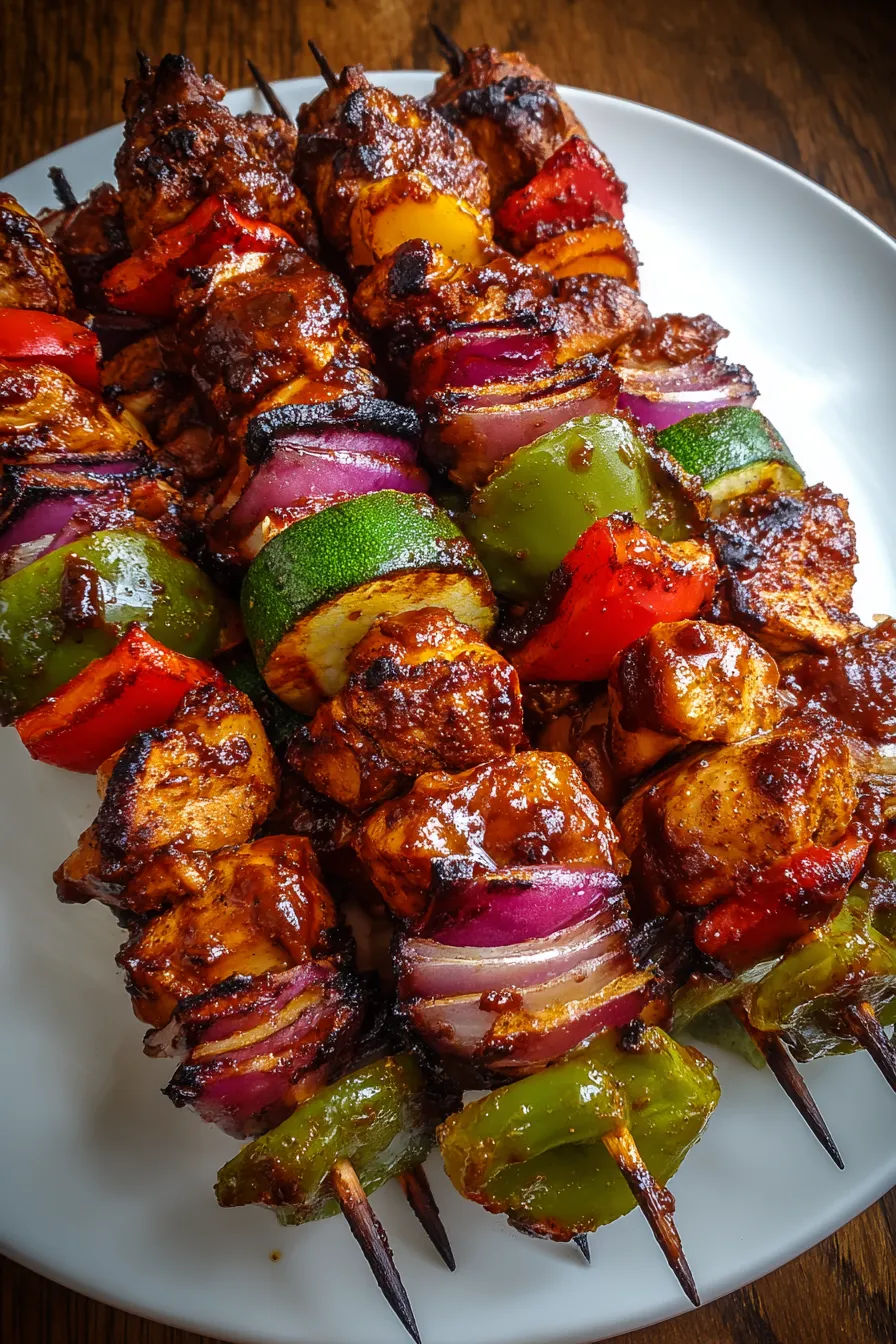 Savory Grilled Barbecue Skewers – Twix Recipes