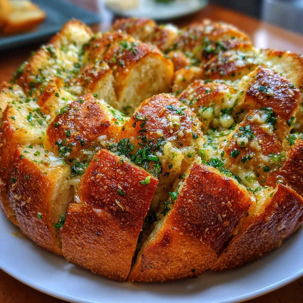 Sourdough Discard Pull-Apart Garlic Bread – Twix Recipes